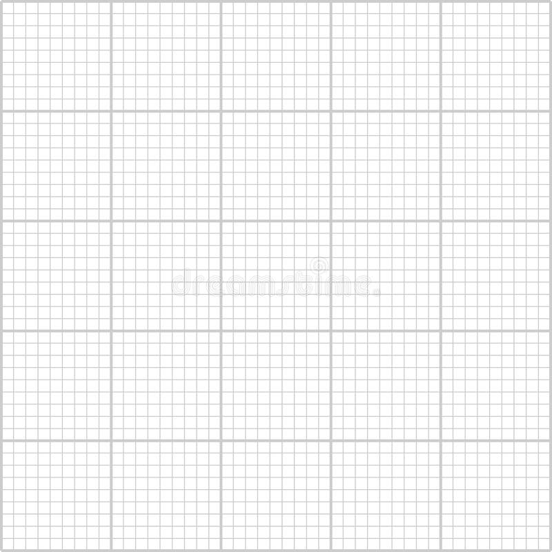 Graph Paper. Seamless Pattern Stock Vector - Illustration of blank ...