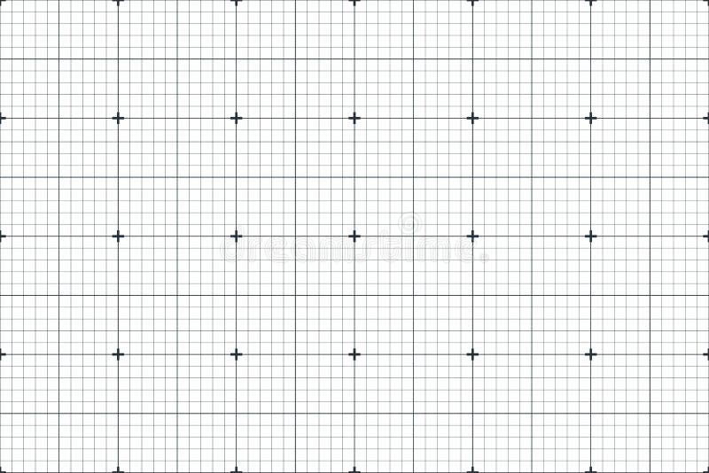 Graph Paper. Seamless Pattern. School Background. Grey Millimeter Grid ...