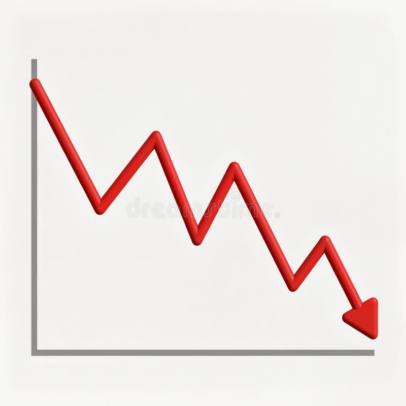 Market Trends Reflect a Downward Shift in Economic Indicators Stock ...