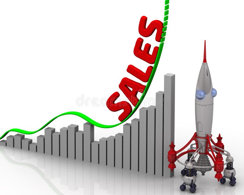 Rocket Sales Graph Stock Illustrations – 517 Rocket Sales Graph Stock ...