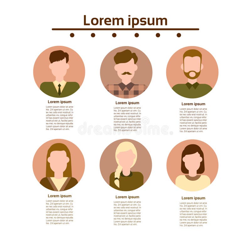 Graph Set Human Resources Infographic Icon Business Network Chart Stock ...