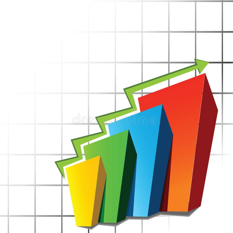 Graph sheet stock illustration. Illustration of economy - 12042564