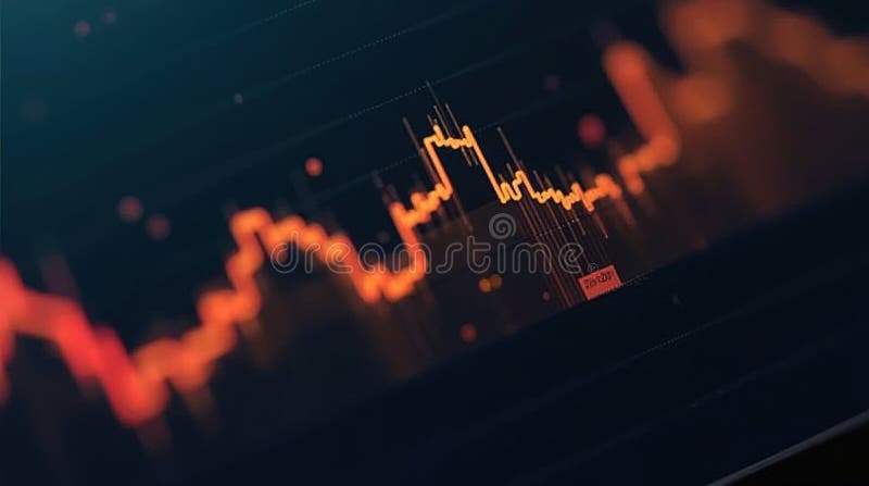 A Graph Showing the Dynamics of Financial Indicators, Stock Quotes with ...
