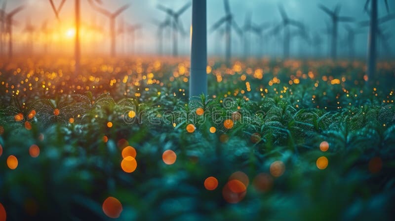 A Graph Showing the Growing Demand for Green Energy and the ...