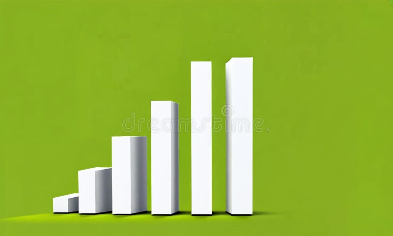 Graph Showing Increasing Trend with a Slight Dip Stock Footage - Video ...