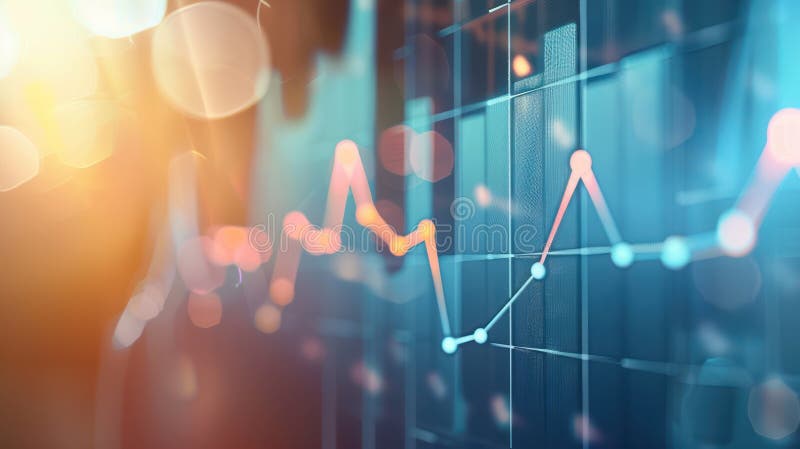 A Graph Showing Performance Metrics Stock Illustration - Illustration ...