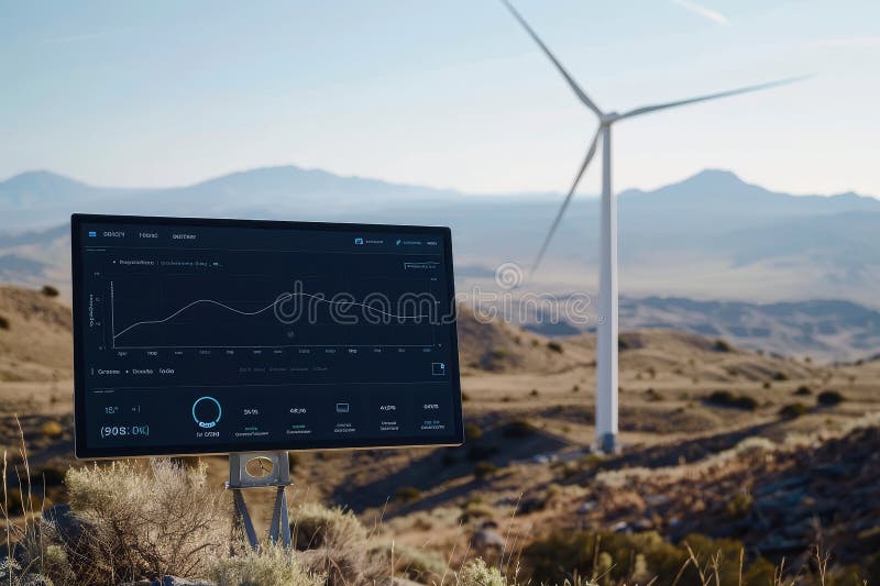 The Graph Shows the Wind Speed and Direction Stock Photo - Image of ...