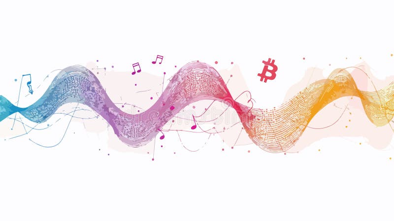 Sine Wave Graph Intersecting Axis Visualization Stock Vector ...