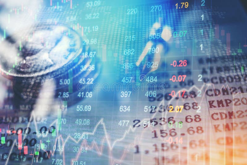 Graph of Stock Market Financial Indicator Analysis Abstract Stock ...