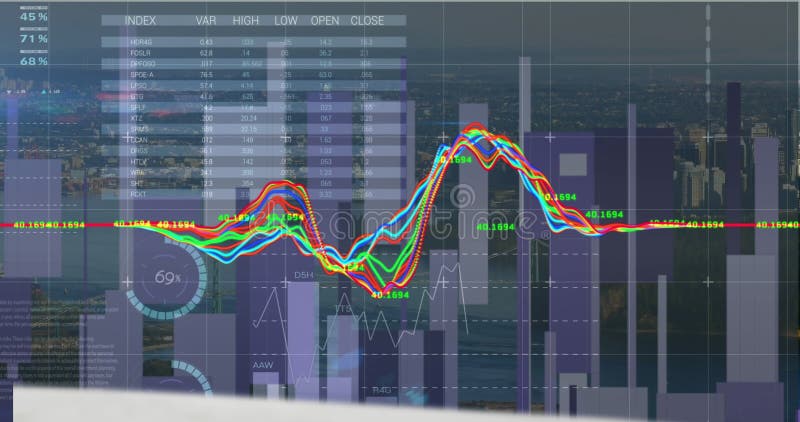 Graph Turning Up and Down with Blue Blocks and Changing Numbers on a ...