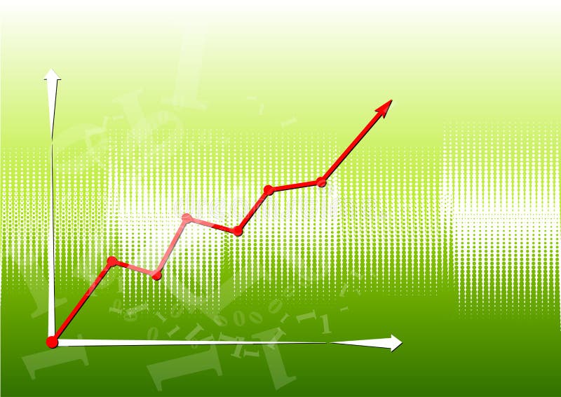 Graph up stock vector. Illustration of graphic, grow - 10943243