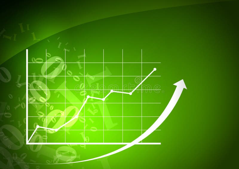 Graph up stock illustration. Illustration of enterprise - 97509449