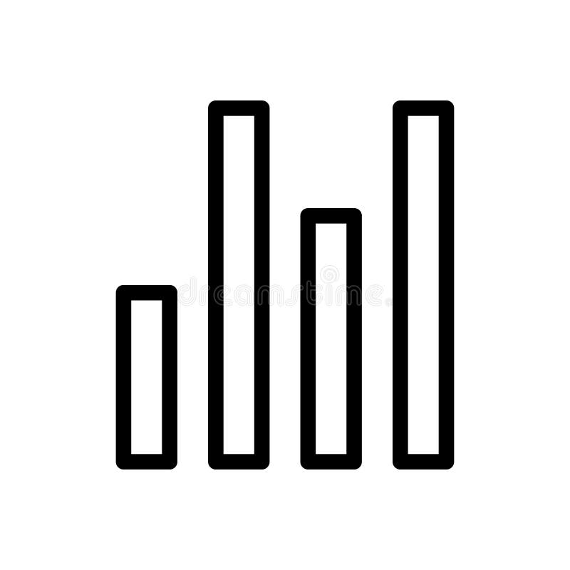 Graph stock vector. Illustration of graphic, icon, market - 216206574