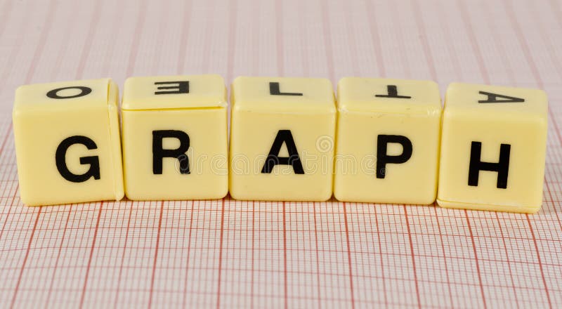 Graph written with blocks stock photo. Image of hierarchy - 139607272