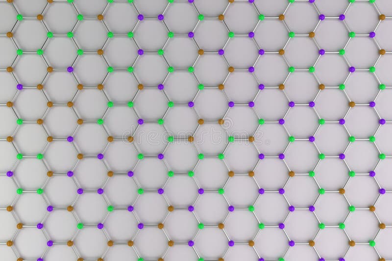 White graphene stock illustration. Illustration of abstract - 23496226