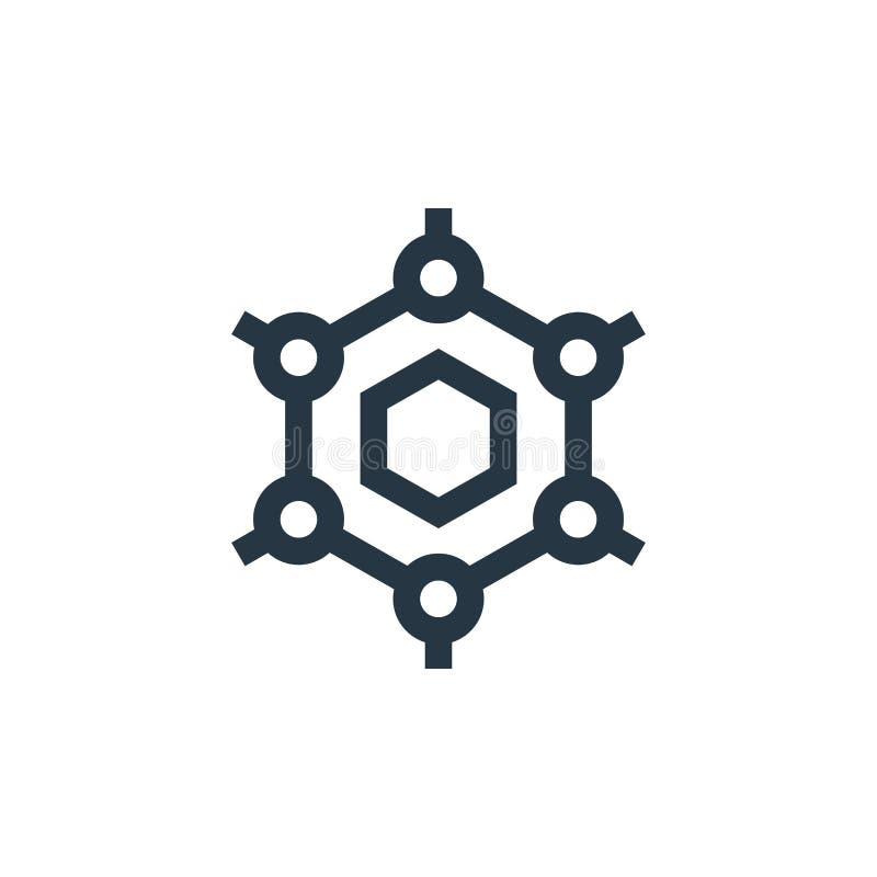 Graphene Icon. Trendy Modern Flat Linear Vector Graphene Icon on Stock ...