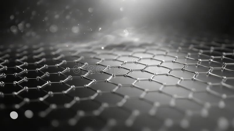 Graphene Molecular Structure with Futuristic Design Stock Illustration ... Graphene Molecular Structure with Futuristic Design Stock Illustration ...