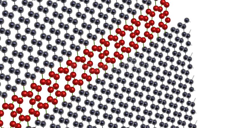 Graphene wire stock illustration. Illustration of technology - 21568546