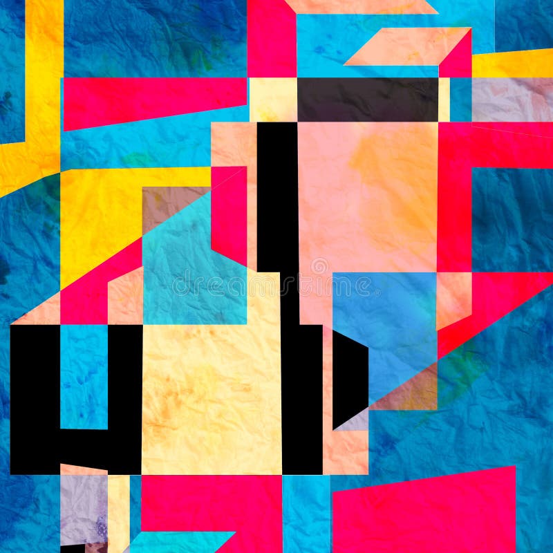 Graphic Abstract Background Stock Illustration - Illustration of poster ...