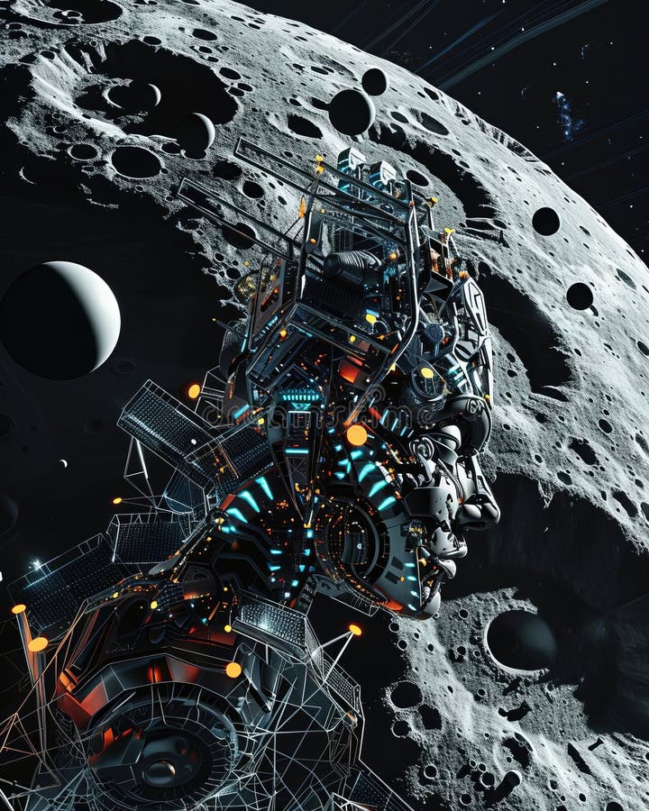 Graphic of Abstract Illustration of AIdriven Technology Trends of on ...