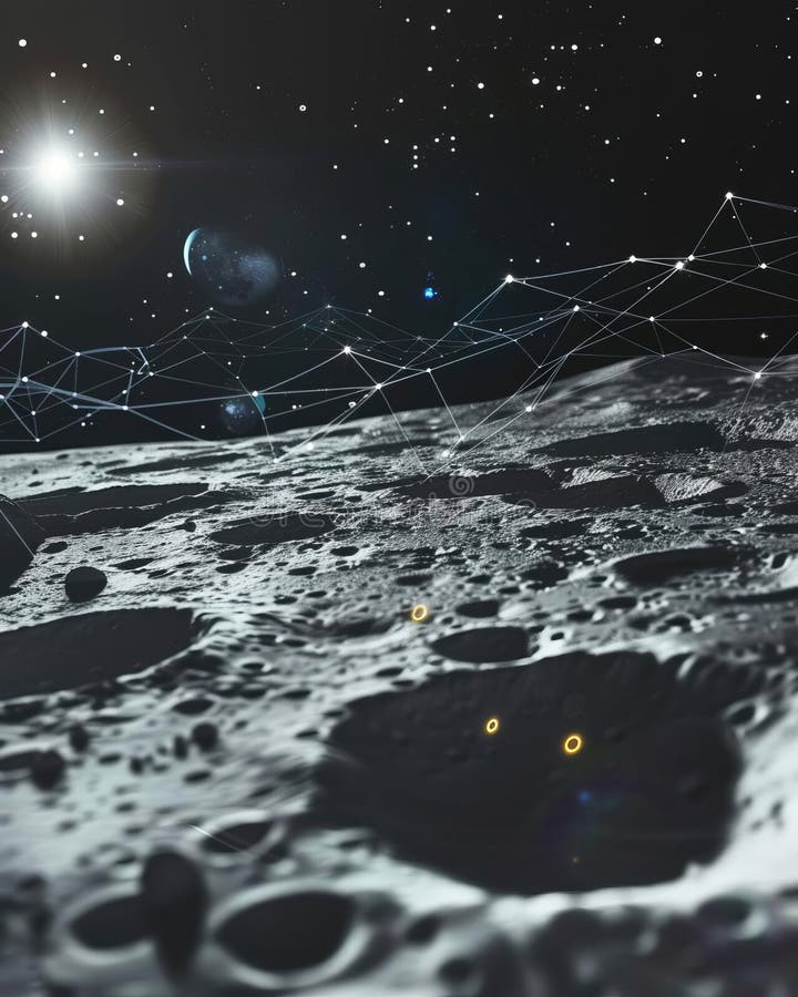 Graphic of Abstract Illustration of AIdriven Technology Trends of on ...