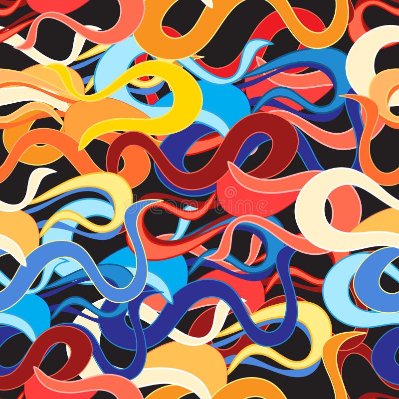 Graphic abstract pattern stock vector. Illustration of abstract - 73879540