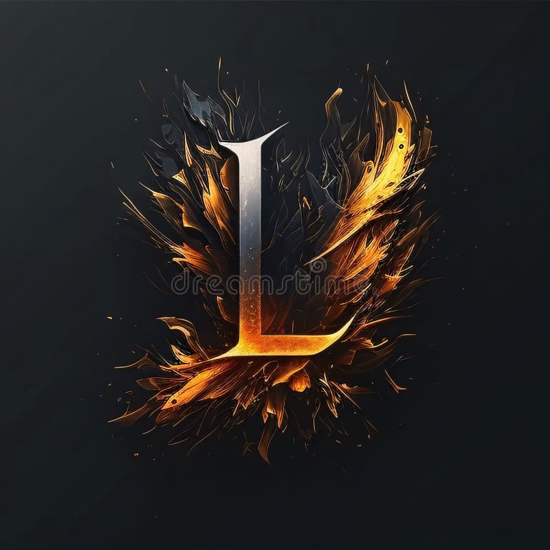 Fire Letter L Stock Illustrations – 301 Fire Letter L Stock ...