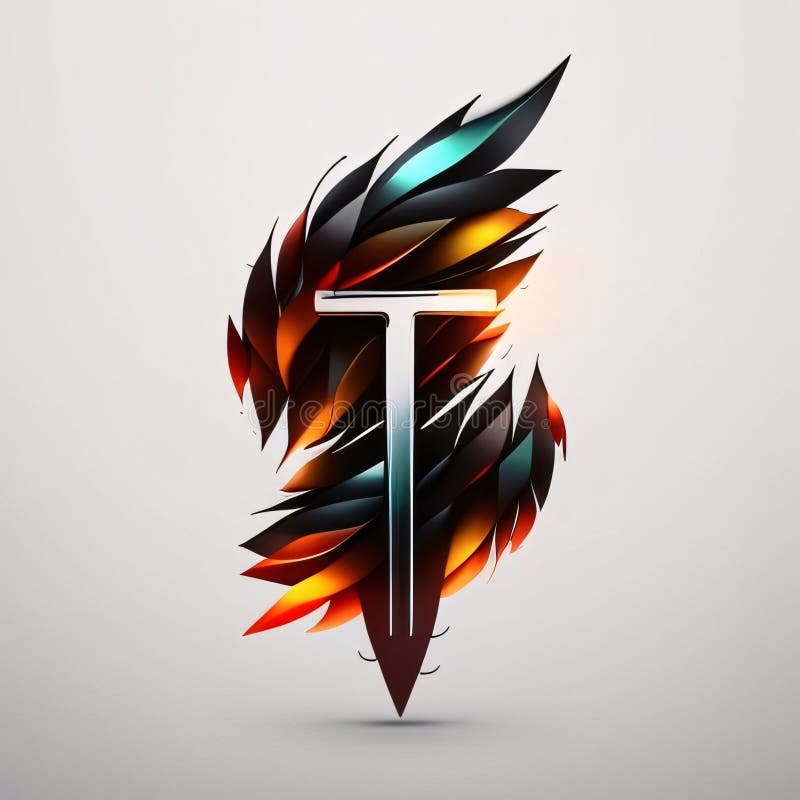 Letter T Fire Stock Illustrations – 410 Letter T Fire Stock ...