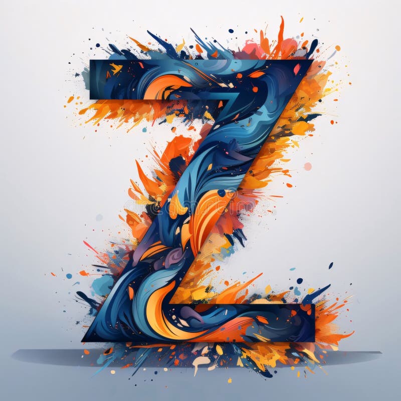 Z Stylized Stock Illustrations – 228 Z Stylized Stock Illustrations ...