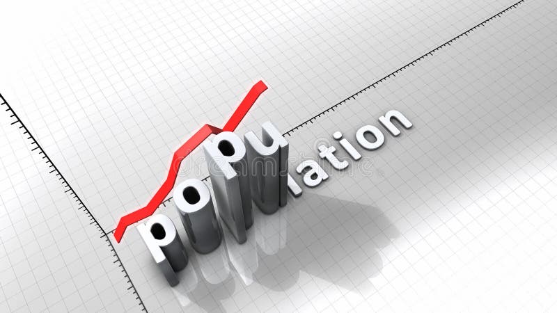 Graphic Animation, Rising Population. Stock Video - Video of family ...