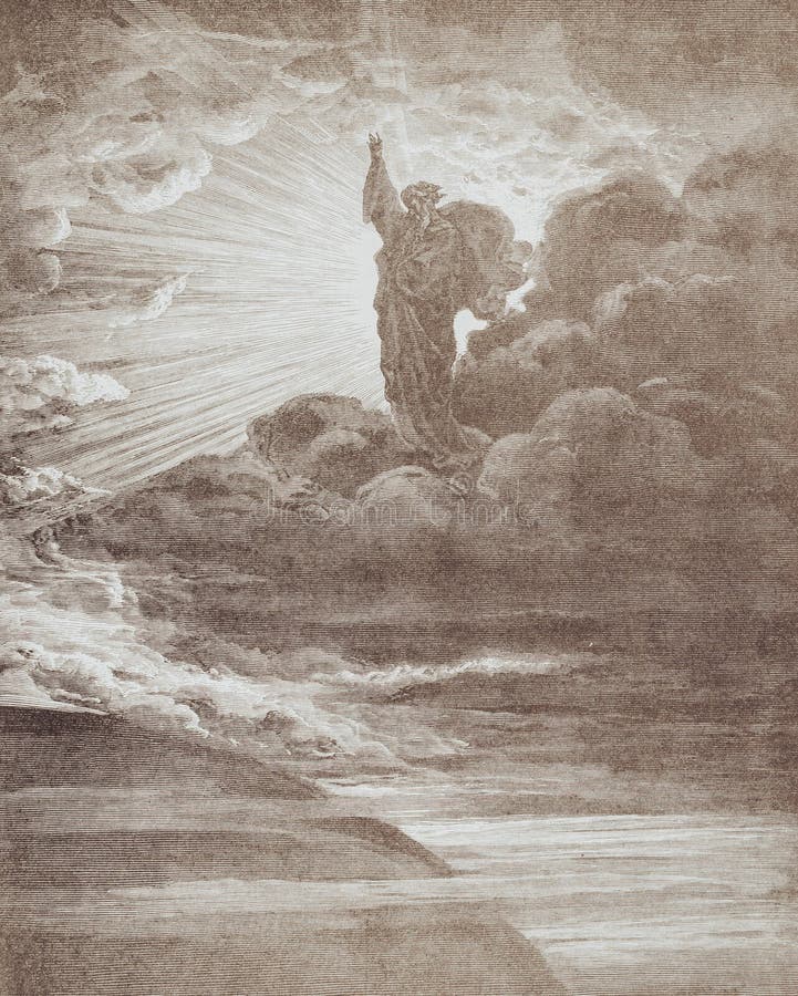 Graphic Art from Gustave Dore Published in the Holy Bible. Editorial ...