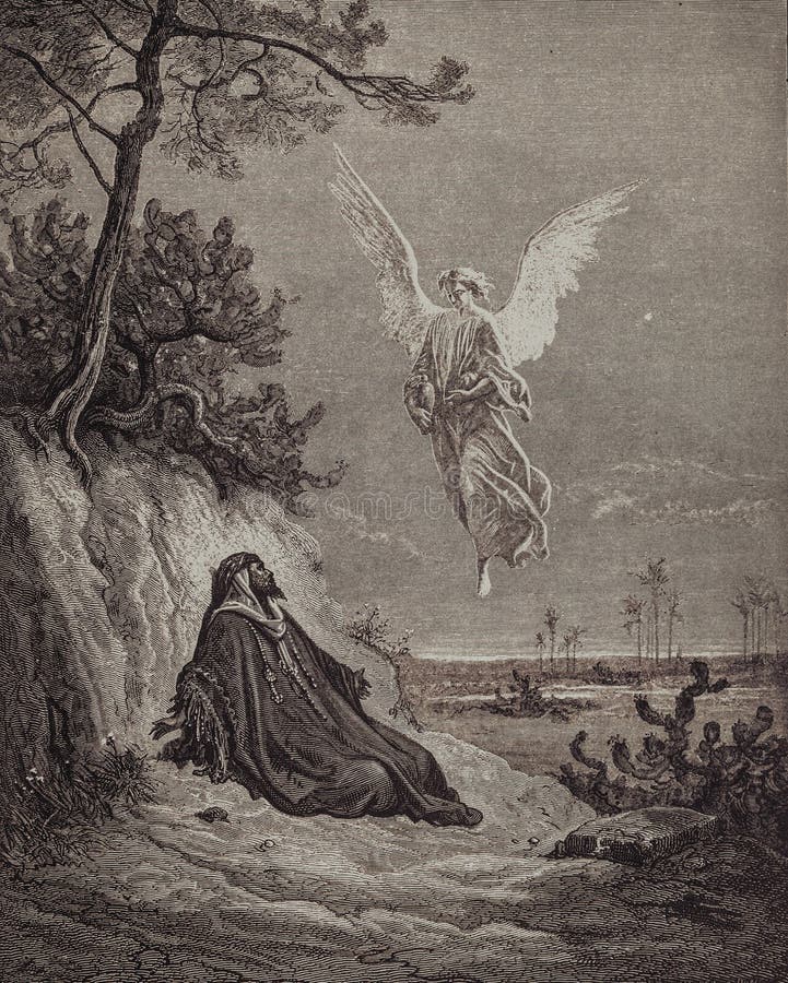 Graphic Art from Gustave Dore Published in the Holy Bible. Editorial ...