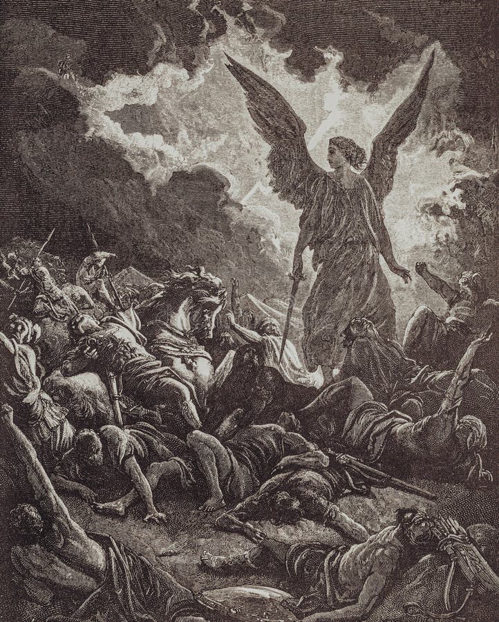 Graphic Art from Gustave Dore Published in the Holy Bible. Editorial ...