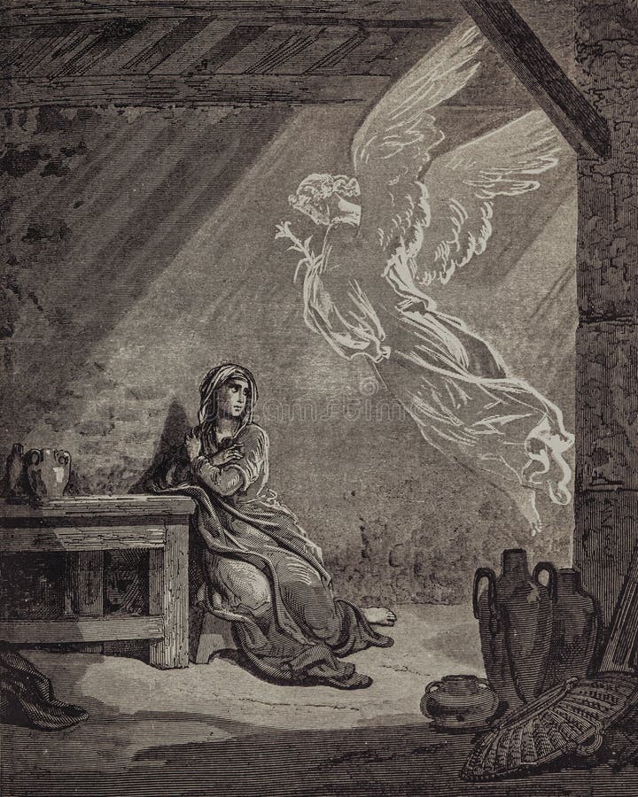 Graphic Art from Gustave Dore Published in the Holy Bible. Editorial ...
