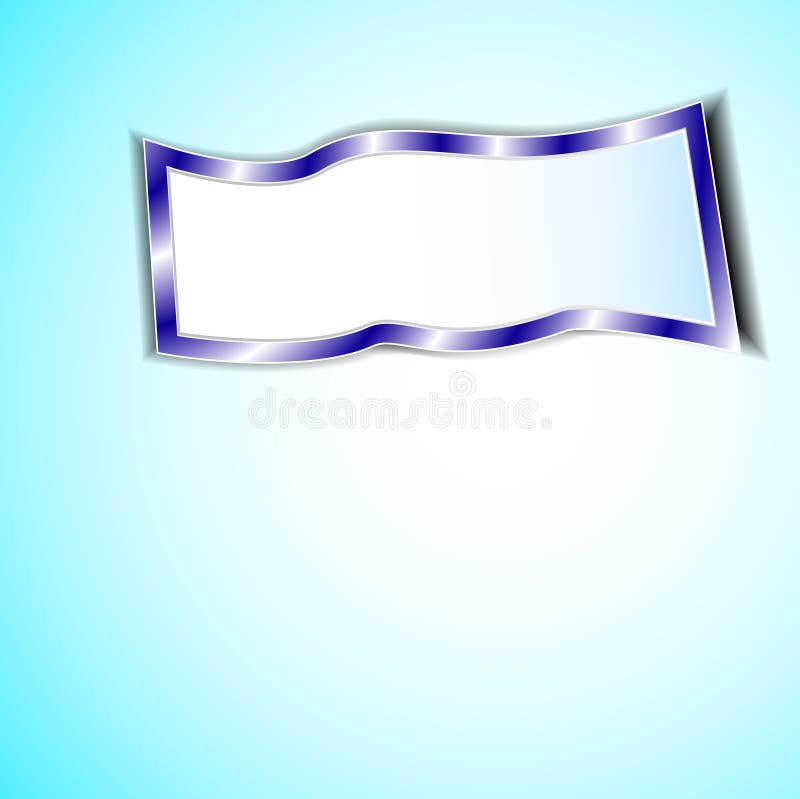 Graphic Blue Background for Text and Message Stock Illustration ...