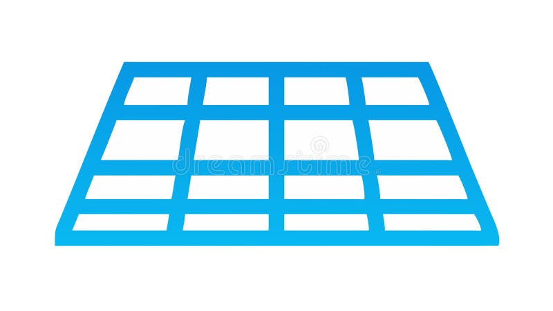 Graphic of a Blue Grid Pattern, Symbolizing Graph Paper or Structure ...
