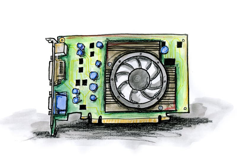Graphic Card stock illustration. Illustration of hand - 17151726