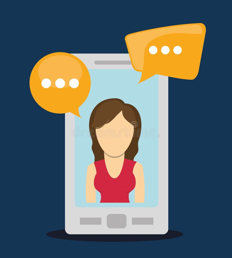 Graphic of Chat Design, Editable Vector Stock Vector - Illustration of ...