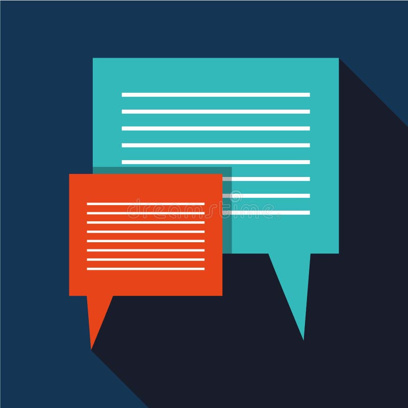 Graphic of Chat Design, Vector Illustration Stock Vector - Illustration ...