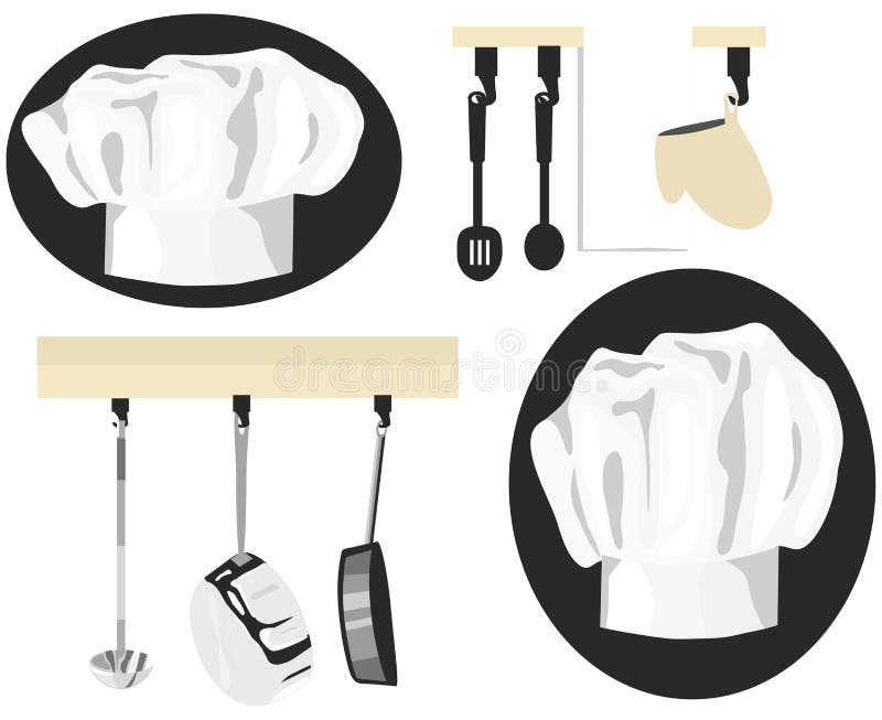 Graphic Chef Icons stock vector. Illustration of graphic - 89704340