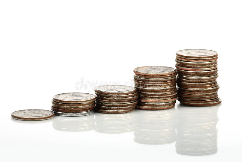 Graphic Coins stock image. Image of american, business - 5132277