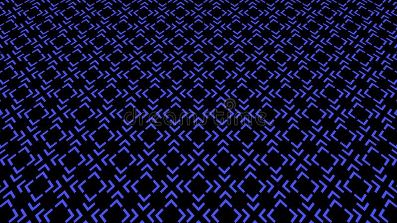 Graphic 2D Video Pattern that Tilts Up and Moves, Composed of Designs ...