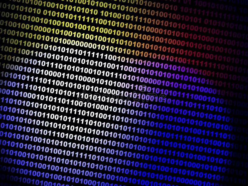 Graphic Depicting Binary Data Flow Stock Illustration - Illustration of ... Graphic Depicting Binary Data Flow Stock Illustration - Illustration of ...