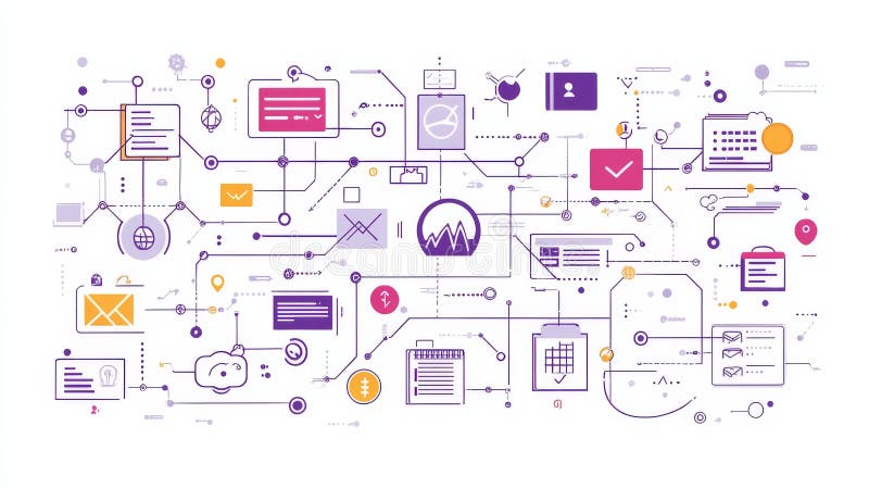 A Graphic Depiction of Data Movement and Linkages in Digital ...