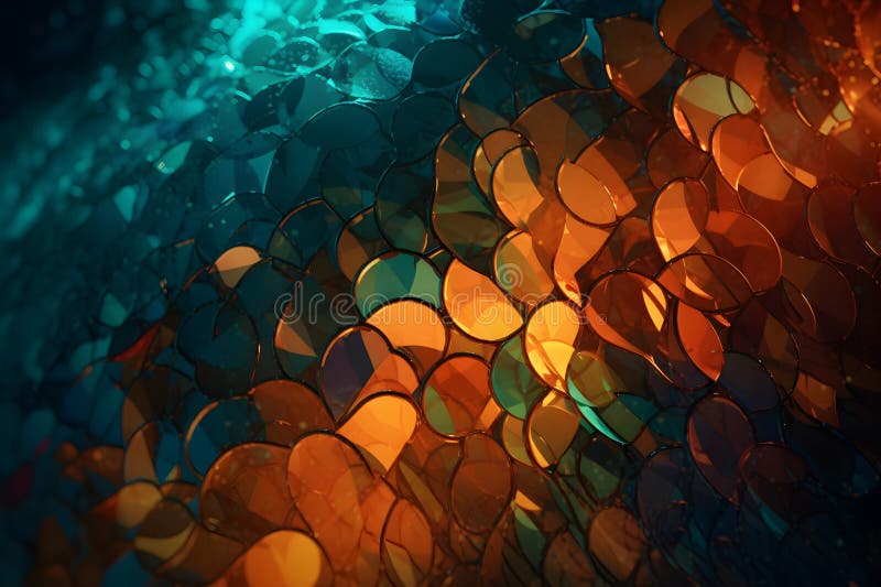 Graphic Depicts an Abstract, Multi-colored Background. Colorful ...