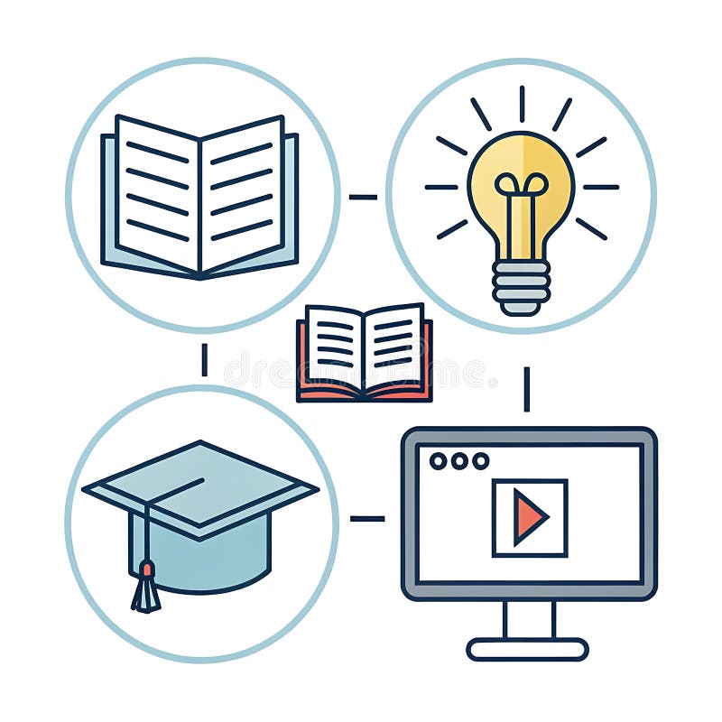 Educational Technology: Learning through Books, Ideas, and Video Stock ...