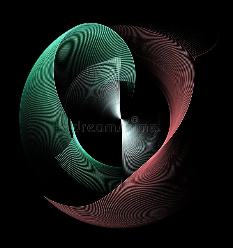 A Graphic Design Element Consists of Several Striped Planes. the Planes ...