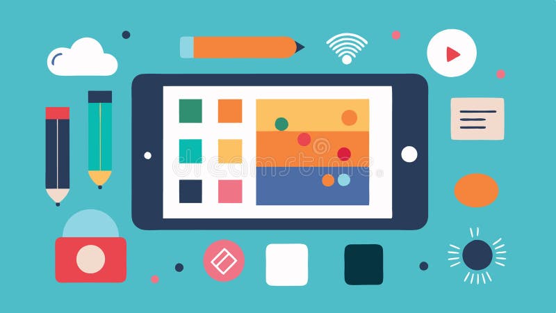 Graphic Design Elements an Assortment of Design Elements Like Color ...