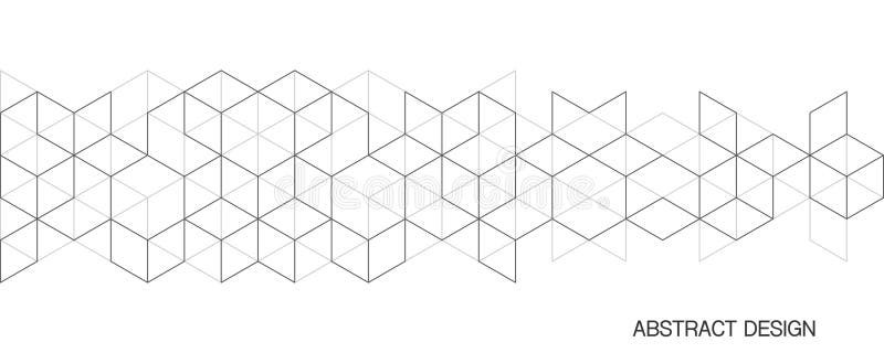 The Graphic Design Elements With Isometric Shape Blocks Vector