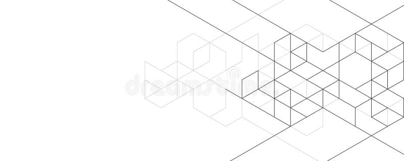 The Graphic Design Elements with Isometric Shape Blocks. Vector ...